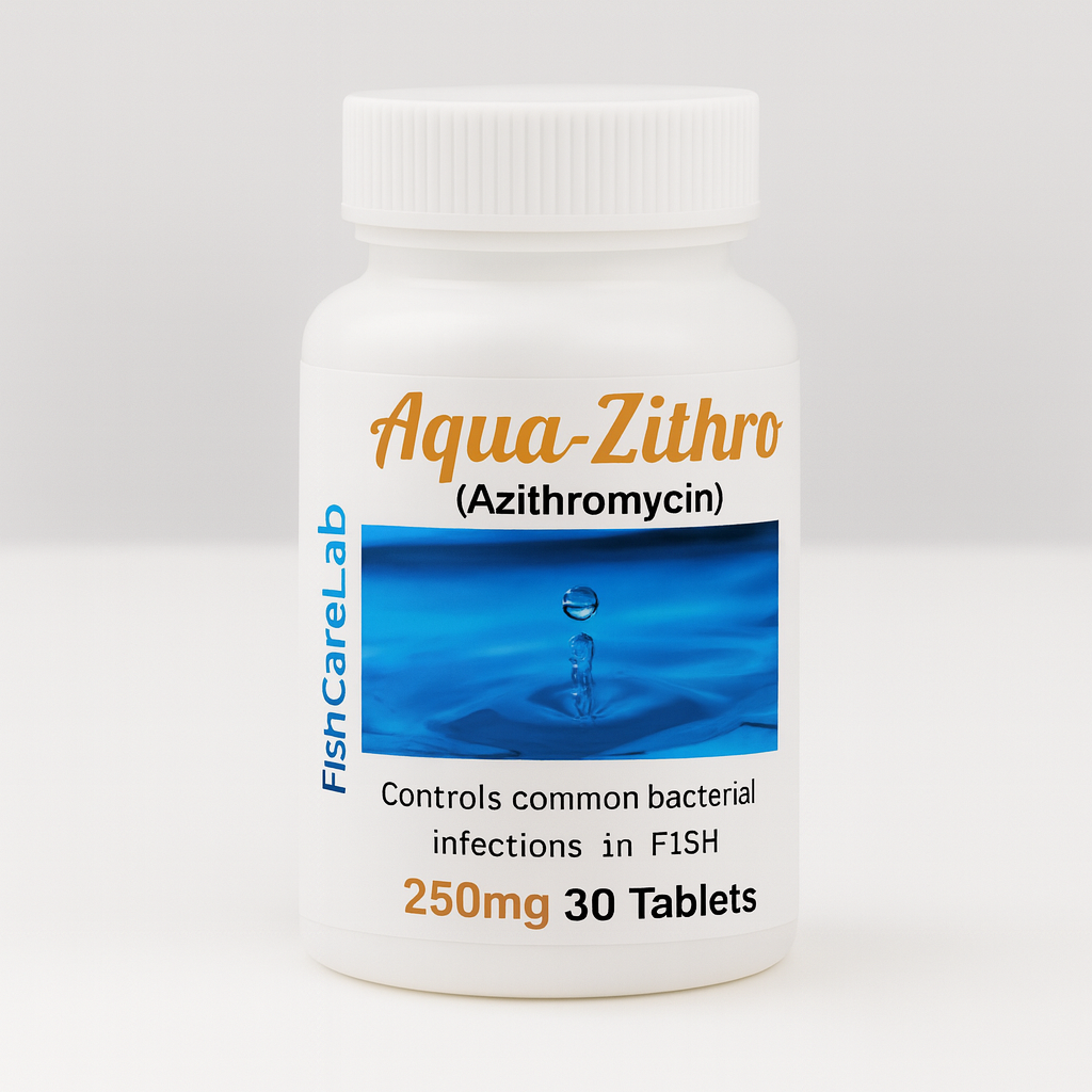 Aqua Zithro Azithromycin 250mg – Premium Fish Antibiotic | FishMox.us ...